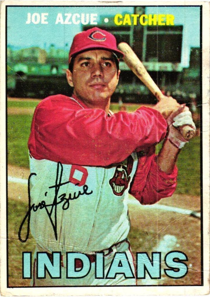 JOE AZCUE 1967 Topps #336 FREE SHIPPING B13R3S3P9 | eBay
