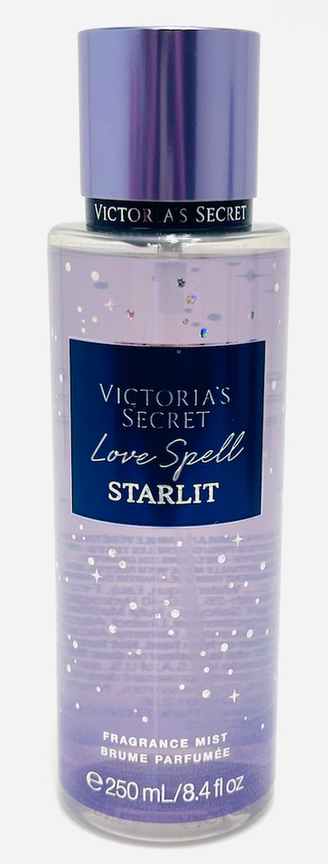 2 VICTORIA'S SECRET LOVE SPELL STARLIT FRAGRANCE PARFUMEE BODY MIST ...