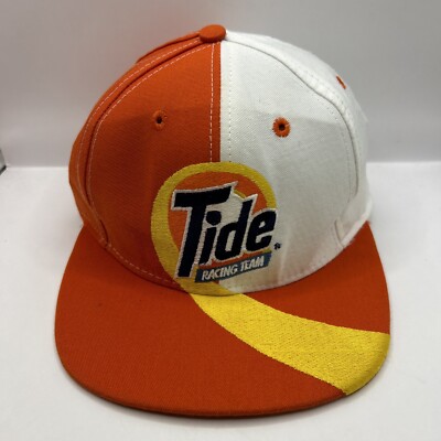 Vintage Tide Racing Team Patch Snapback Trucker Hat Cap Made In The USA ...