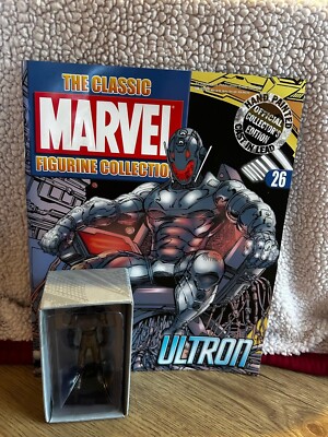 The Classic Marvel Figurine Collection - Ultron & Magazine # 26 ...