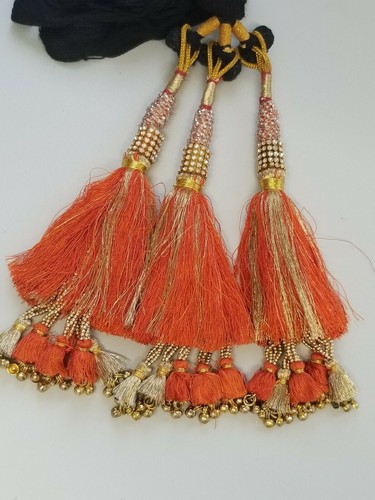 Indian Punjabi Pranda Mehndi Jagoo Charms Bridal Patiala Paranda Hair ...