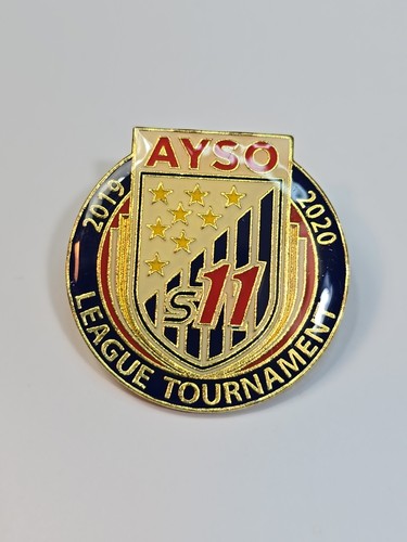 AYSO Section 11 2019 2020 League Tournament Lapel Pin American Youth ...
