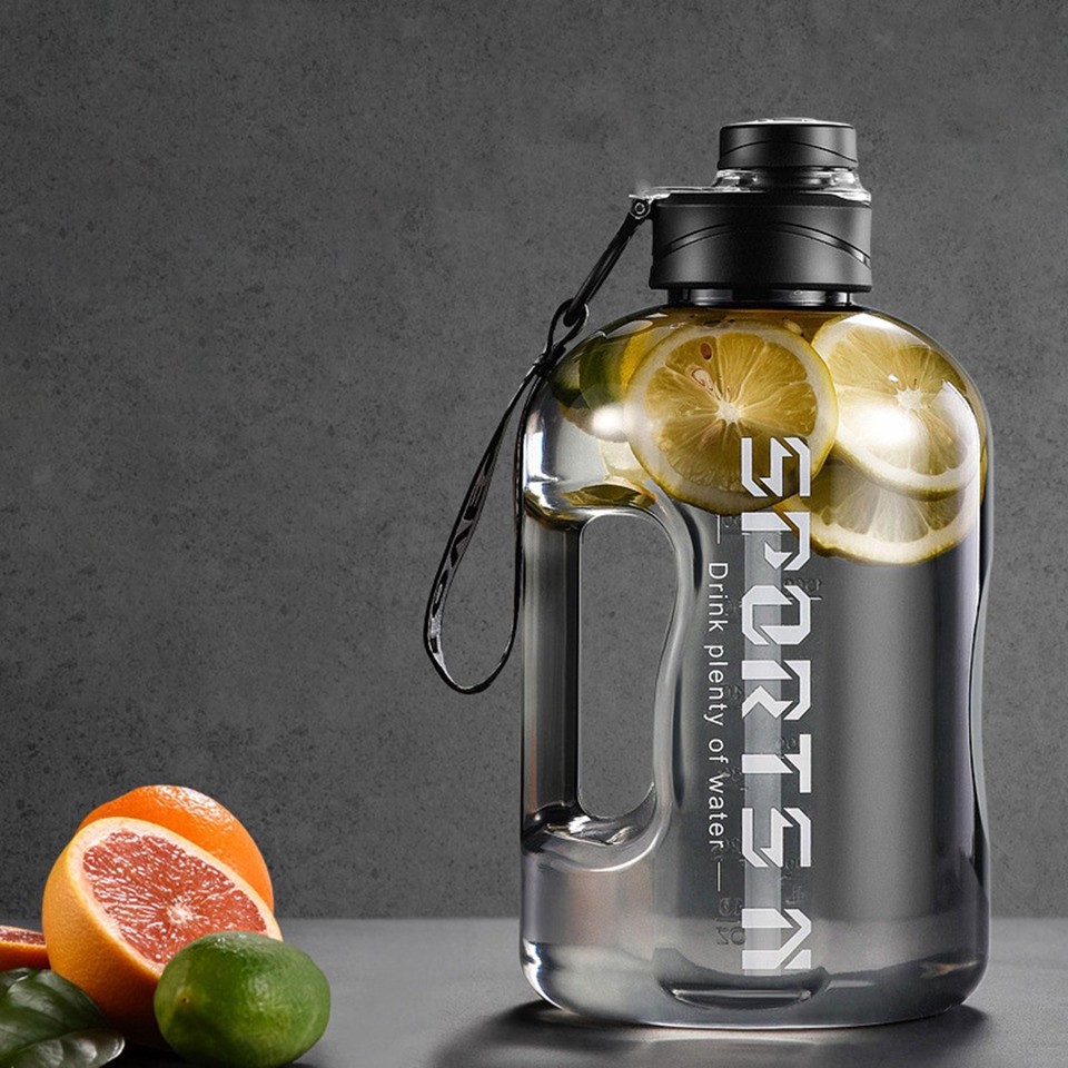 Water Bottle Large Capacity 2.7L Precision Scale for Running Workout ...