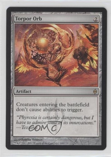 Torpor Orb Magic: New Phyrexia #162 g1e | eBay