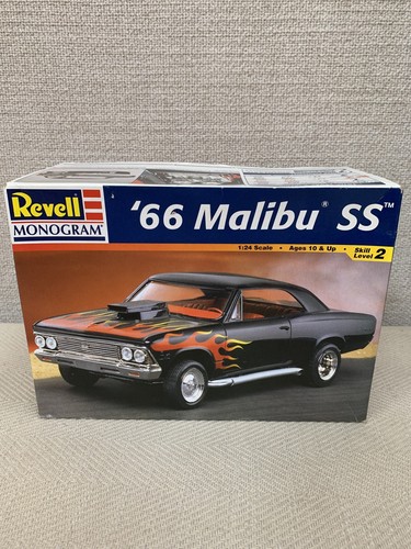 Revell Monogram 66 Malibu SS Model Kit #85-2219 1:24 Scale | eBay