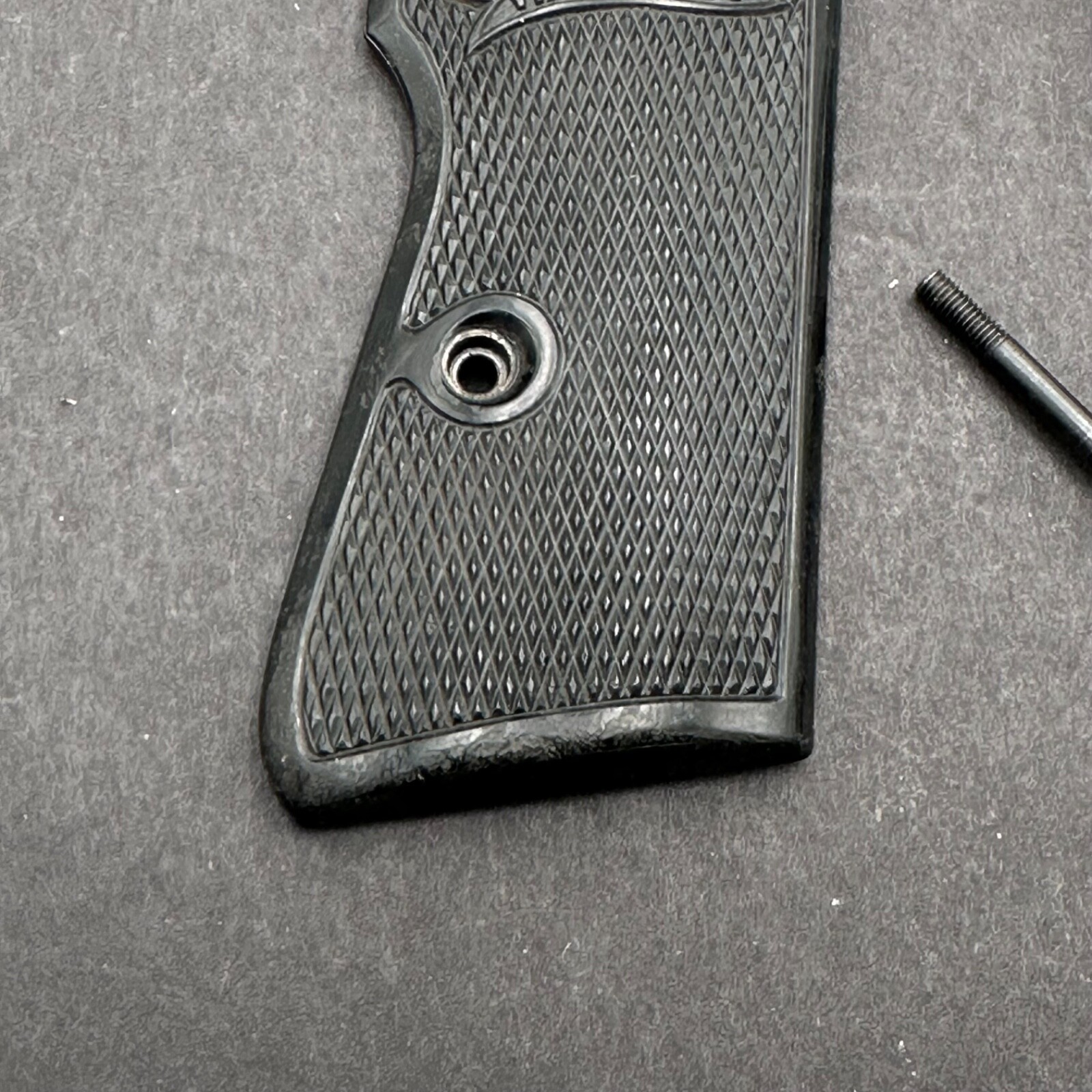 Walther PP Factory Original World War II Vintage Black Plastic Grips ...