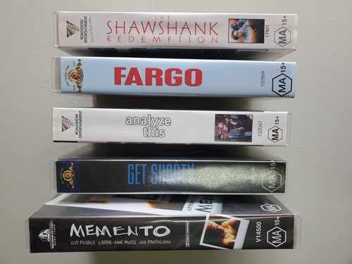 VHS Video Cassettes (5) - rated MA | eBay