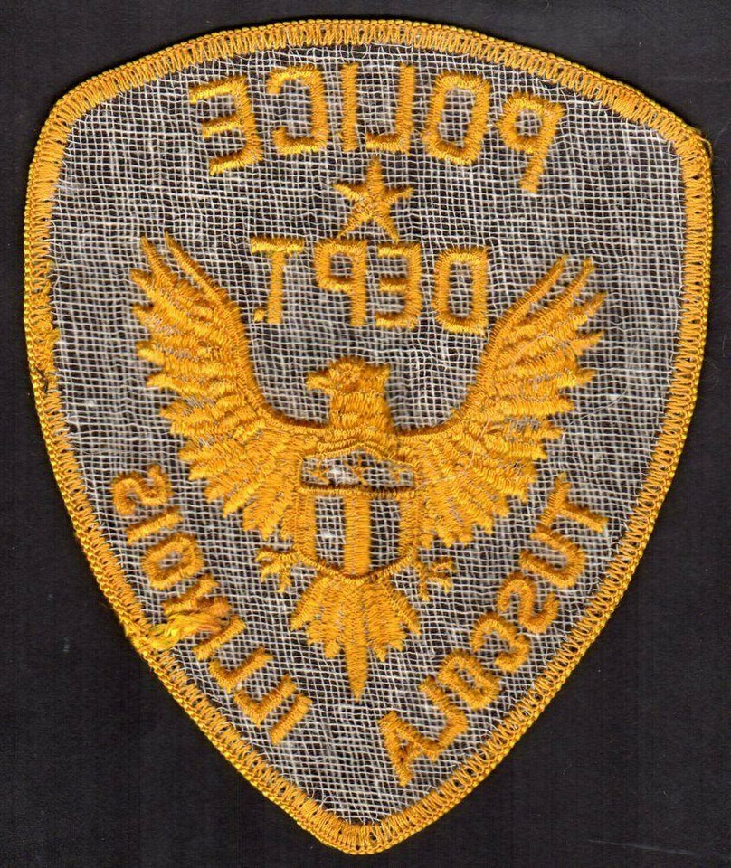 Tuscola Illinois Police Shoulder Patch = Thunder Bird Emblem - Uniform ...