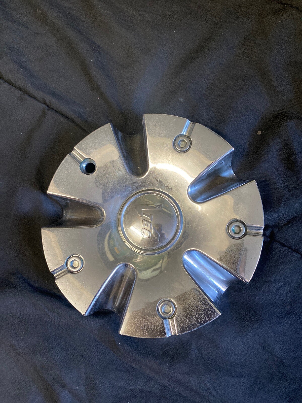 Vtec 315 Aftermarket Wheel Center Hub Cap Chrome Custom 52121885F-1 7 ...