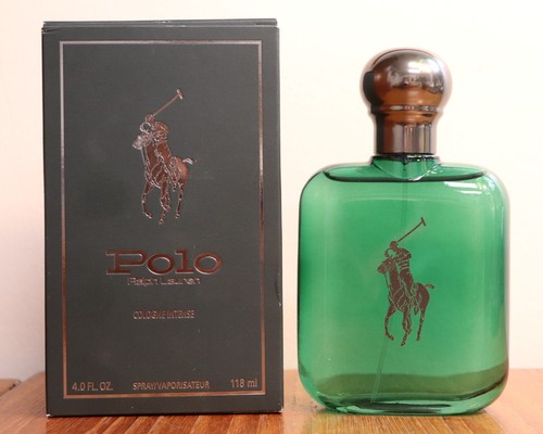 NEW RETAIL BOX Polo Ralph Lauren Classic Green COLOGNE INTENSE Spray 4 ...