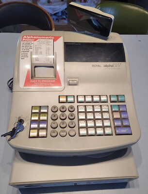 Cash Registers - Royal Alpha Cash Register