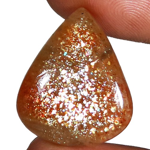 Cabochon De Pierre Précieuse En Sunstone Rouge De 19,50 CT 19x22x5 Mm ...
