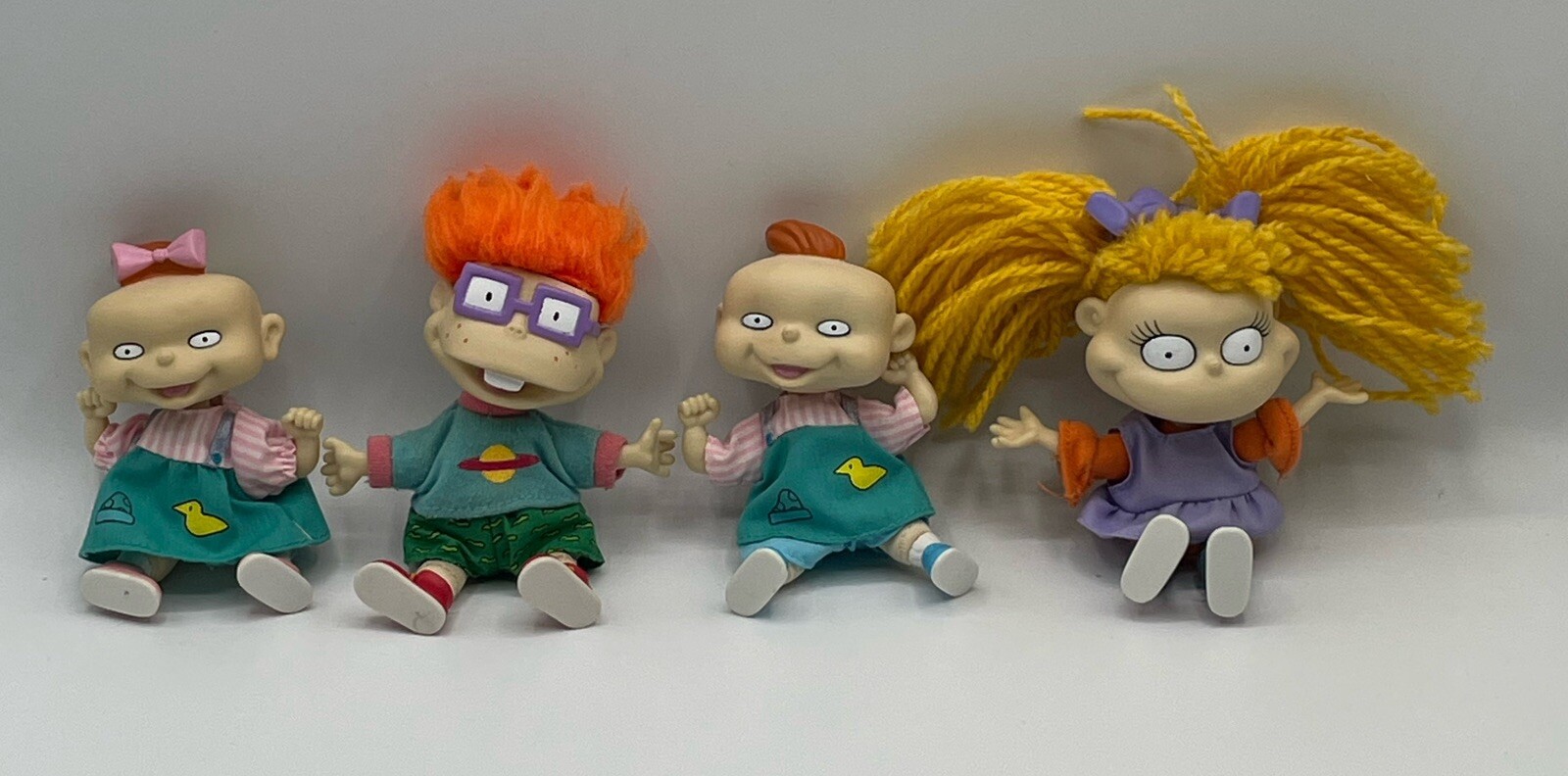 Vintage 1997 Toy Rugrats Action Figures by Mattel Nickelodeon Dolls Lot ...
