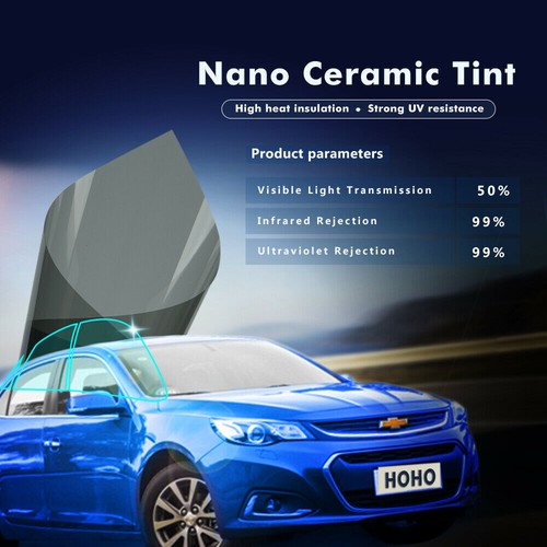 Window Tinting Film Heat Insulation 50%VLT Nano Ceramic Tint Car Home ...