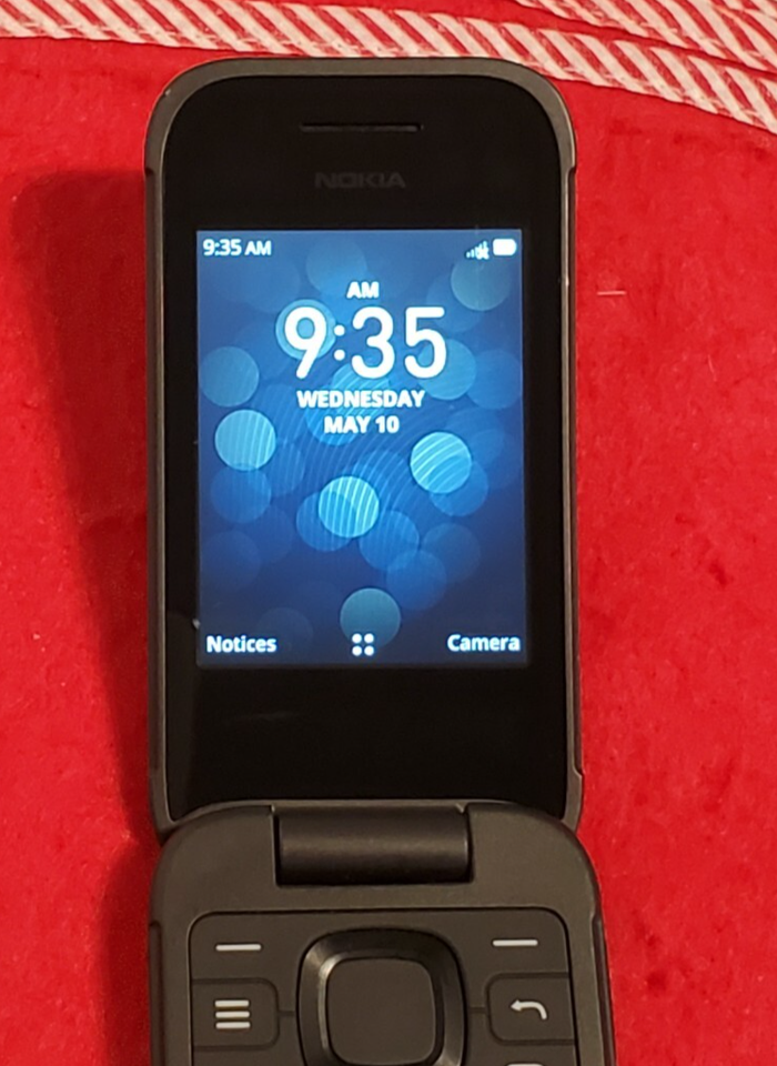 NOKIA 2760 4GB Black • LTE Flip Phone • Mint Clean Performer - Save ...
