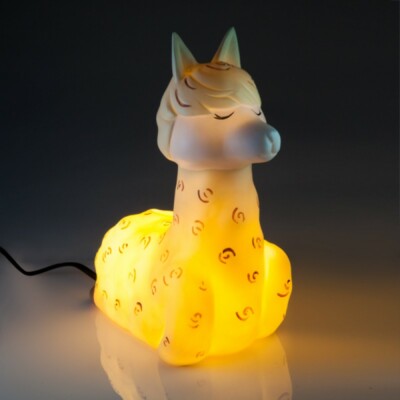 Alpaca/Llama Table Lamp | eBay Australia