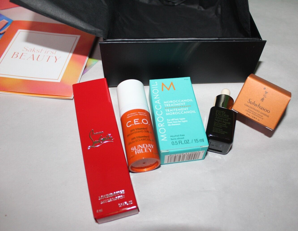Saks First Beauty Box No 2 Variation Exclusive Members Only Cosmetics ...