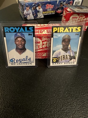 1986 TOPPS TRADED Baseball Factory High Grade Set BONDS & BO JACKSON ...