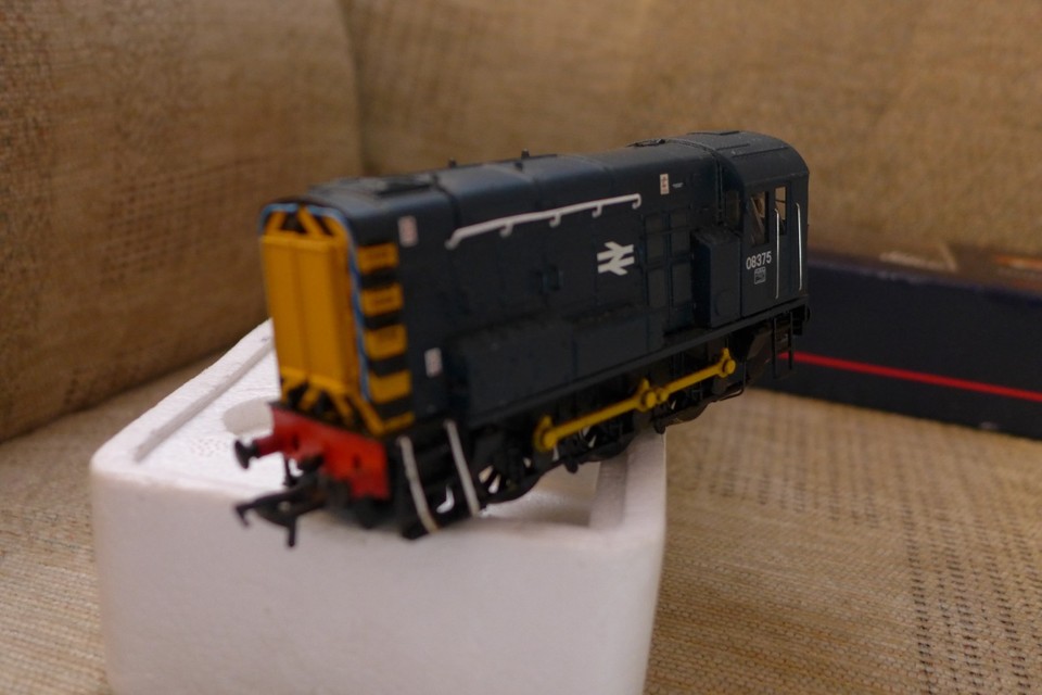 Bachmann OO Gauge BR Blue class 08 shunter - 08375. Boxed. | eBay UK