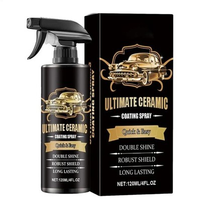 Ceramic Coating Spray Car Paint Protection Wax Gloss Shine Maintenance ...