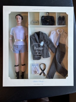 KEN Doll Fashion Insider Silkstone Body #56706 Barbie NEW NRFB Male | eBay