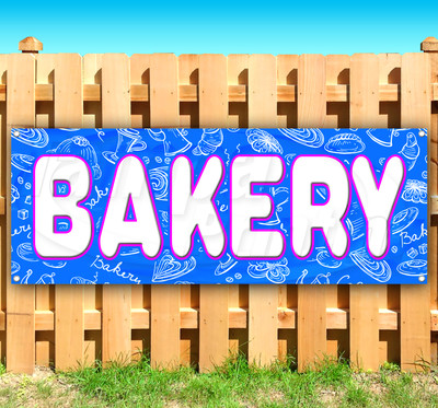 BAKERY Advertising Vinyl Banner Flag Sign Many Sizes Available USA | eBay