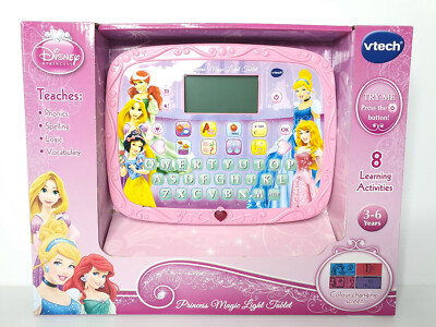 Vtech Disney Princess Tablet Teaches Spelling-Phonic-Vocabulary 8 ...
