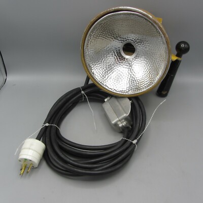 Vintage Lowel Lighting Quartz D Flood Spot Lamp / Direct Focus & Tilt ...