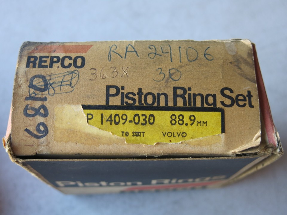 Repco Piston Ring Set RA 24106 fits Volvo (P1409-030) 88.9mm | eBay