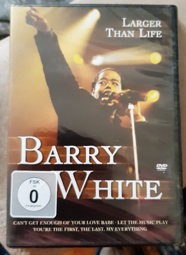 Barry White Larger Than Life DVD NEU + OVP | eBay.de