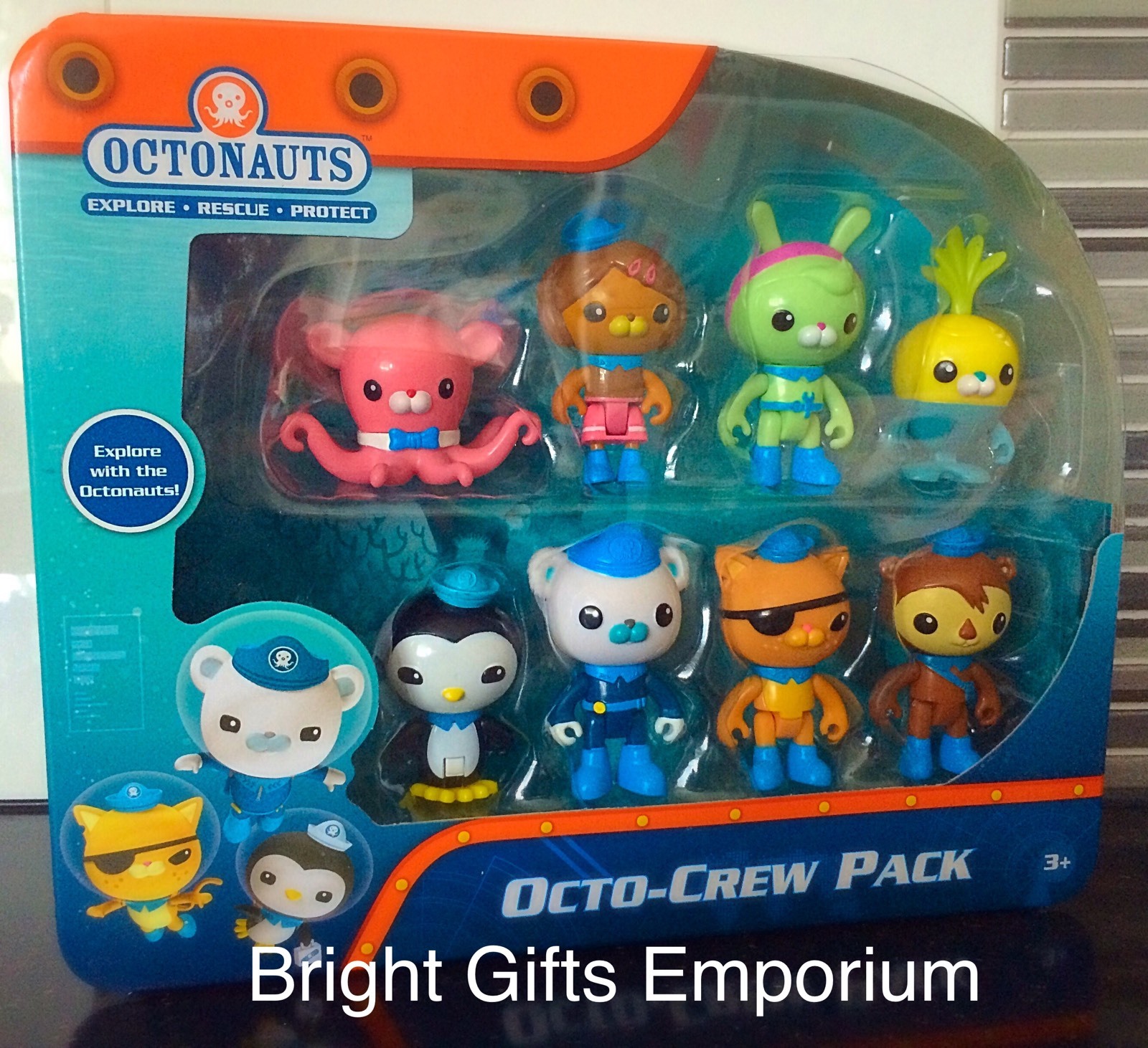 Octonauts Octo Crew 8 Barnacles Kwazi Dashi Peso Tweak Tunip Inkling ...