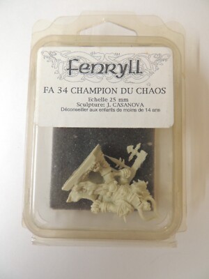 Warhammer - Fenryll - Champion Du Chaos - Figurine JDR Sous Blister | eBay