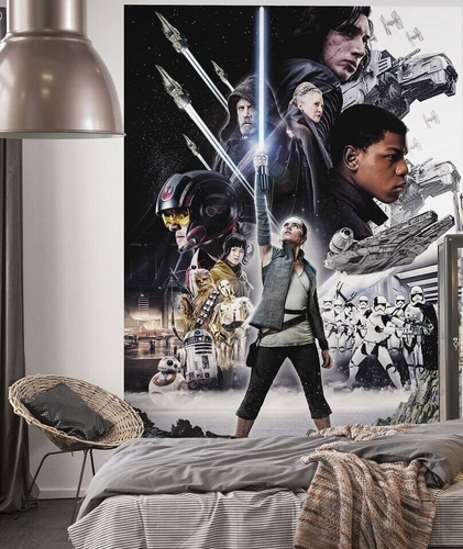 Star Wars Wallpaper mural 254x184cm teen's bedroom photo wall ...