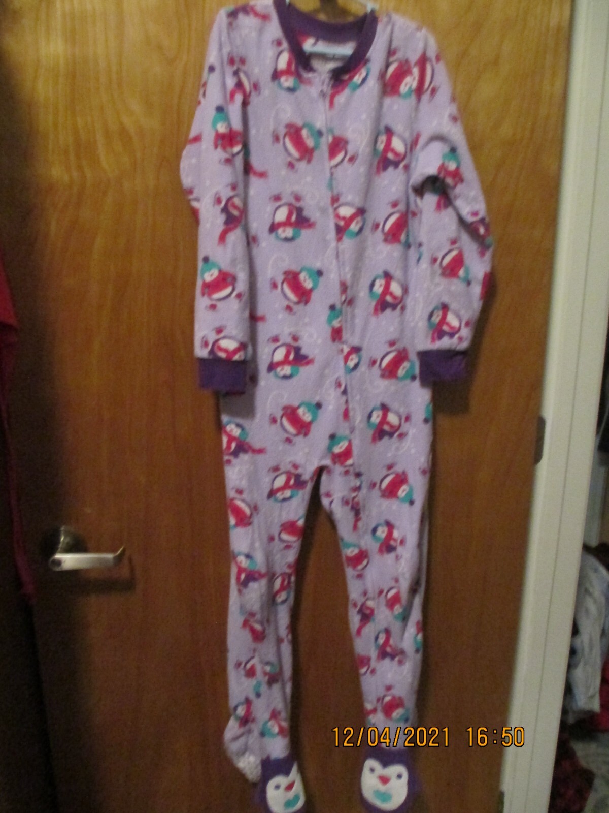 Girls Footed Pajamas 7 16