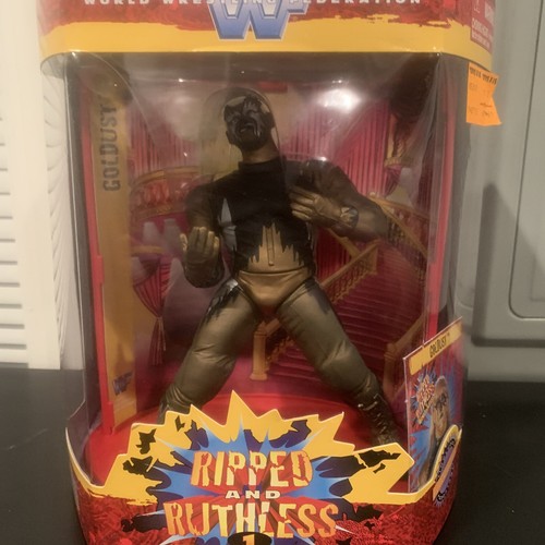 WWF / WWE GOLDUST "RIPPED AND RUTHLESS" IN YOUR HOUSE FIGURE 1997 JAKKS ...