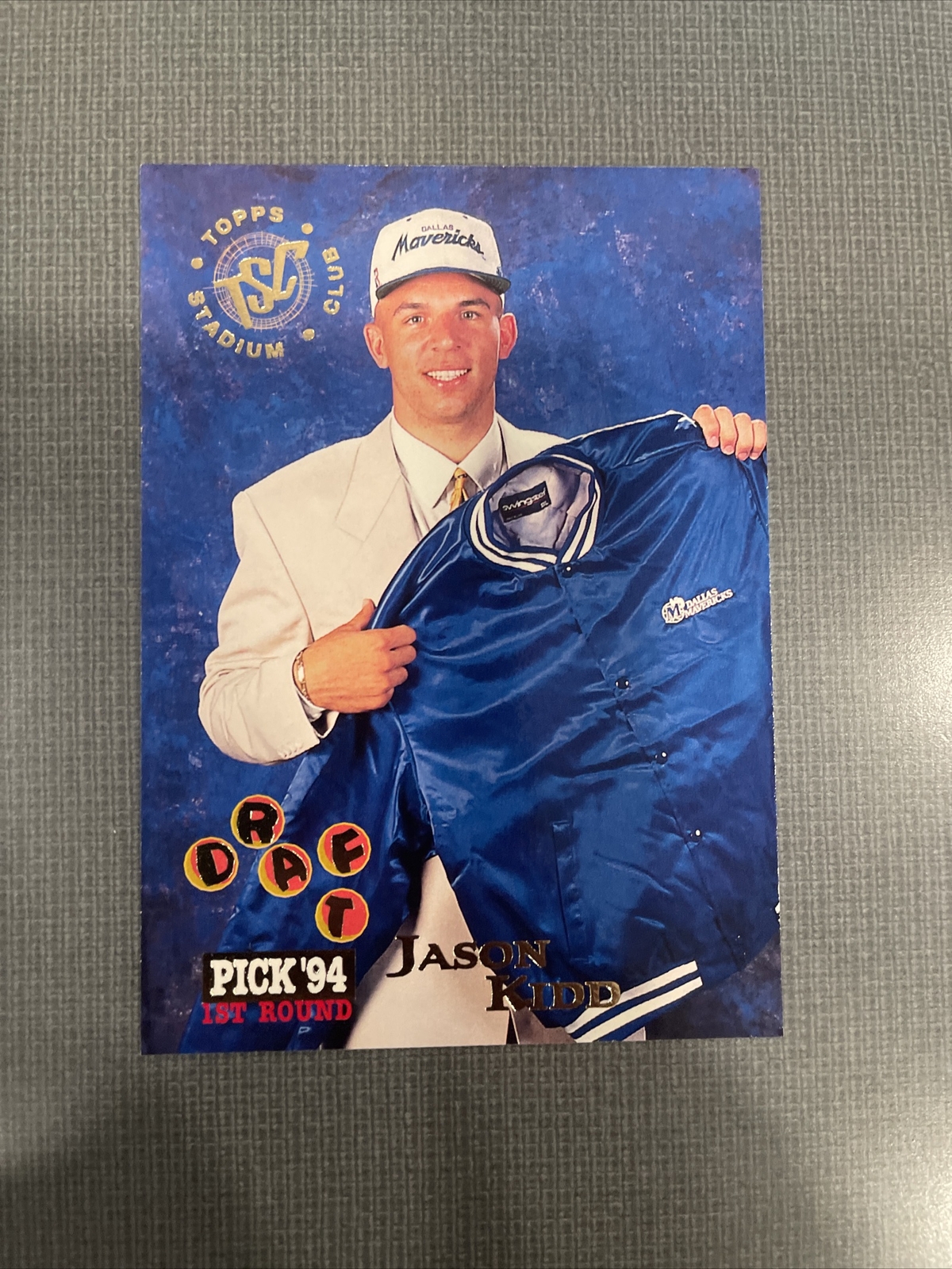 JASON KIDD 1994-95 Topps Stadium Club Basketball RC #172 NM+ Rookie ...