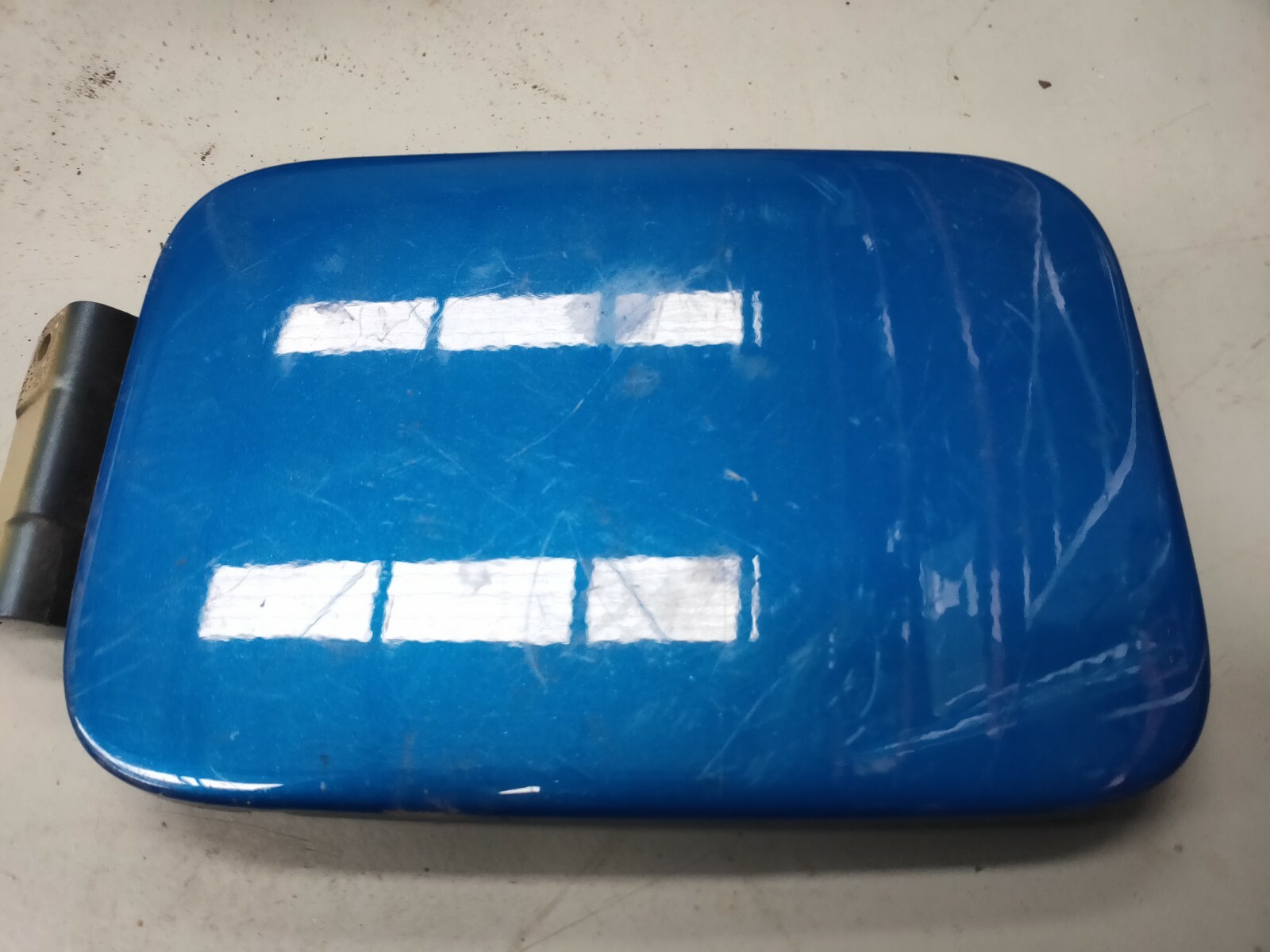 FORD FPV FALCON BA BF FUEL LID FLAP SHOCKWAVE BLUE PAINT CODE W5 | eBay ...