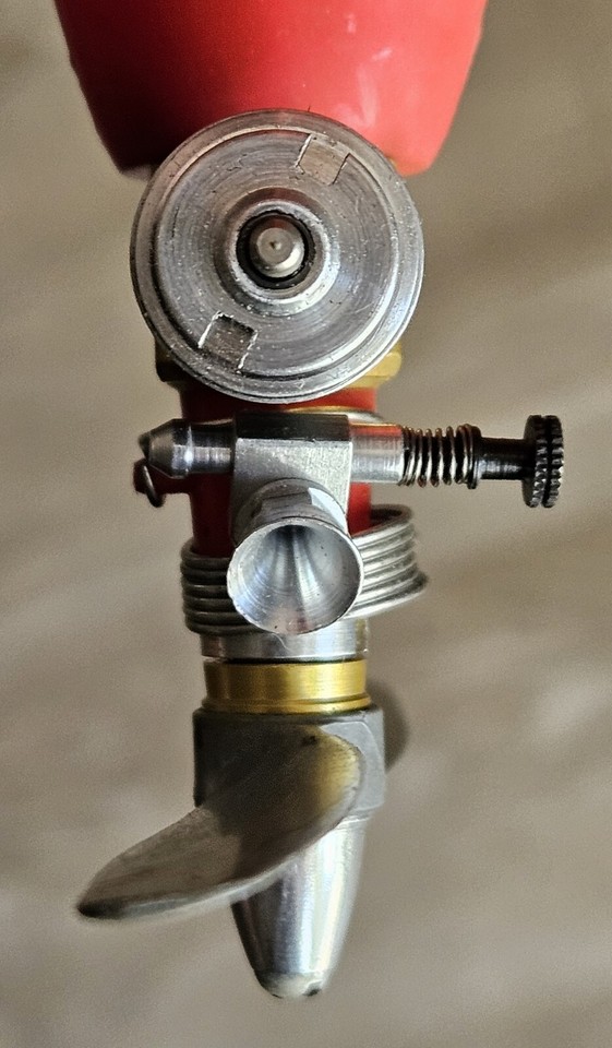 Free Flight Model Airplane Fuselage Mini Cox Engine And Tatone Timer ...