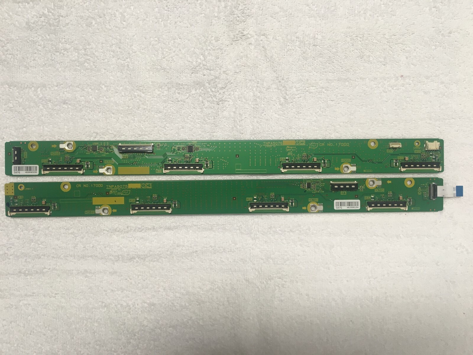 Panasonic TC-P42C2 C1 and C2 Lower Buffer Boards TNPA5075 TNPA5076 100% ...