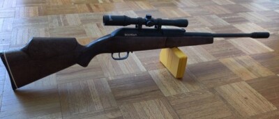 Beeman Silver Bear .177 Cal Air Rifle with Scope, Pellet gun, Model ...