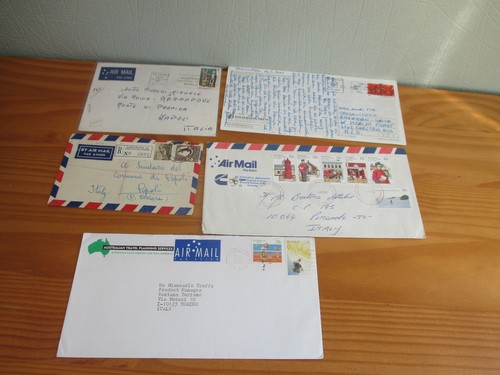 SMALL LOT OF MODERN FRANKED LETTERS AUSTRALIA TO STUDY | eBay