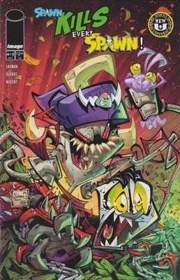 Spawn Kills Every Spawn #4A VF/NM; Image | Spawn's New Universe Spider ...
