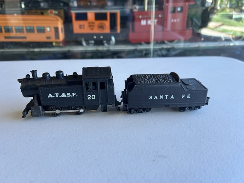 Marx H0 Santa Fe Steam Switcher And Tender, Runs | eBay