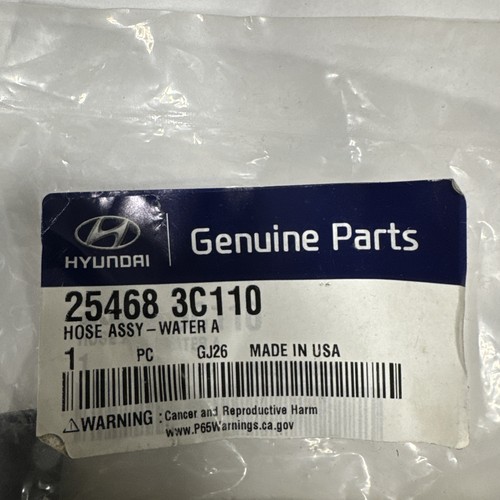 *USA** Genuine Hyundai Engine Coolant Hose 25468-3C110 | eBay