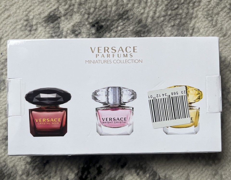 Versace Mini Perfume Women Set 3pc Yellow Diamond, Bright Crystal ...