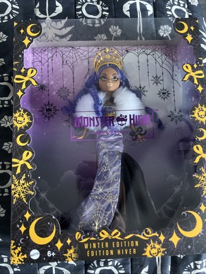 2023 Monster High Clawdeen Wolf Winter Howliday Doll Collector Edition ...