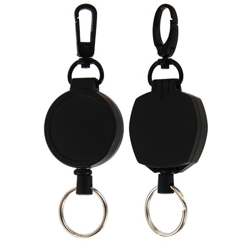 Retractable Key Chain Resilience Stretching Key Chain Anti-lost Safety ...