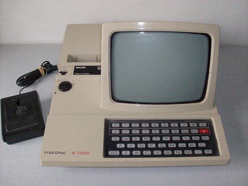 Console Philips Vidéopac G7200 jeu vidéo avec écran rétro des années ...