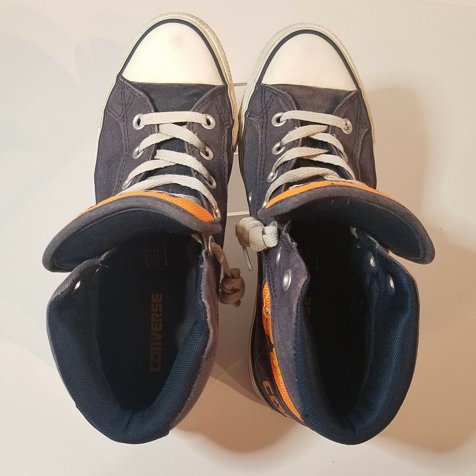 Rare, 4 Hole, Padded, Converse All Star, Chuck Taylor, Canvas High Top ...