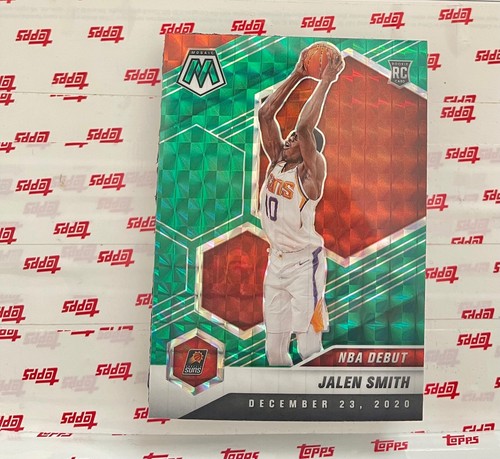 2020-21 Panini Mosaic NBA Debut Jalen Smith Green Prizm Rookie Card ...